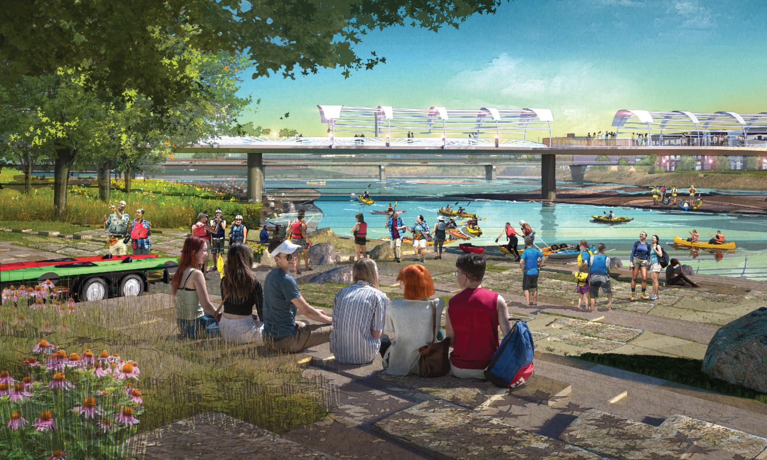 TOPEKA RIVERFRONT VISION PLAN TO ESTABLISH ‘ICONIC PEDESTRIAN BRIDGE ...